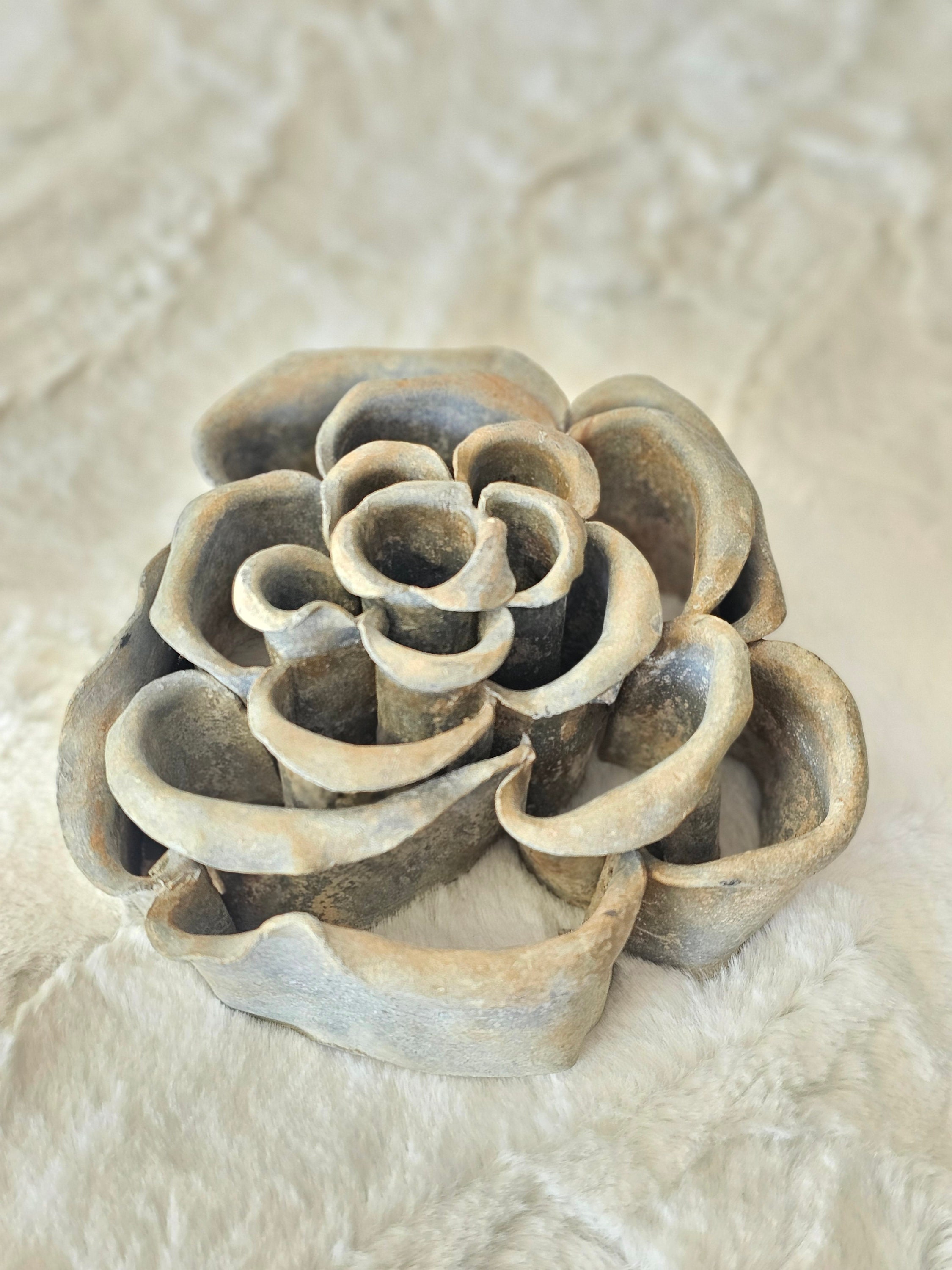 RARE Antique Metal Flower Frog / Stem Holder / Decor Piece / - Etsy