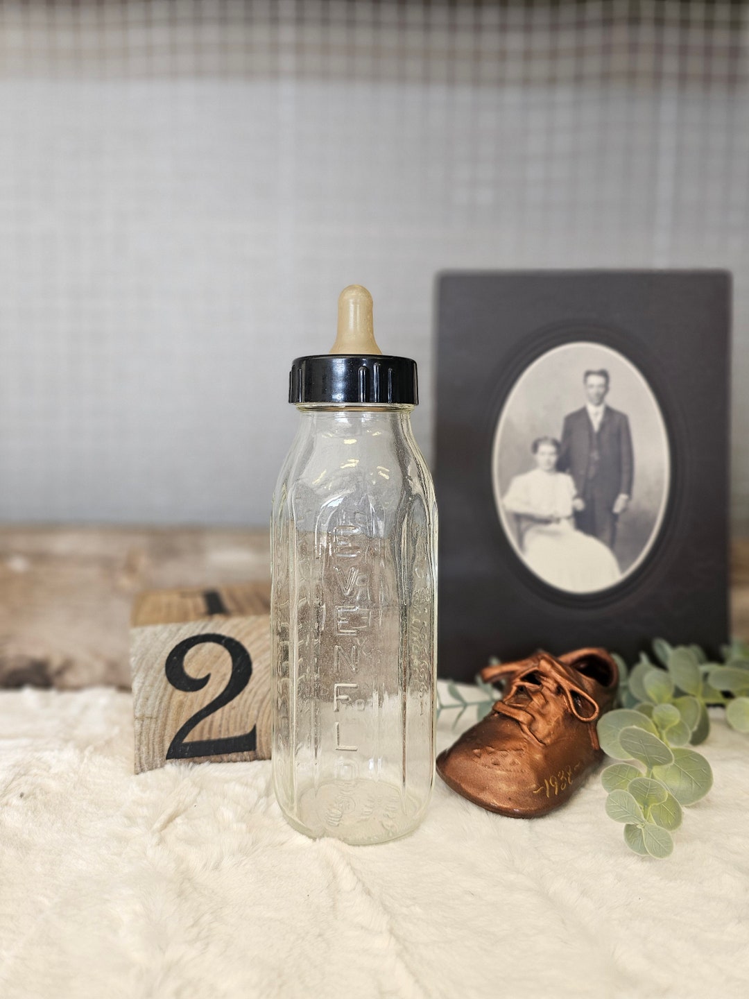 Vintage Pyrex Baby Bottle/ Nursery Decor / Baby Collectible - Etsy