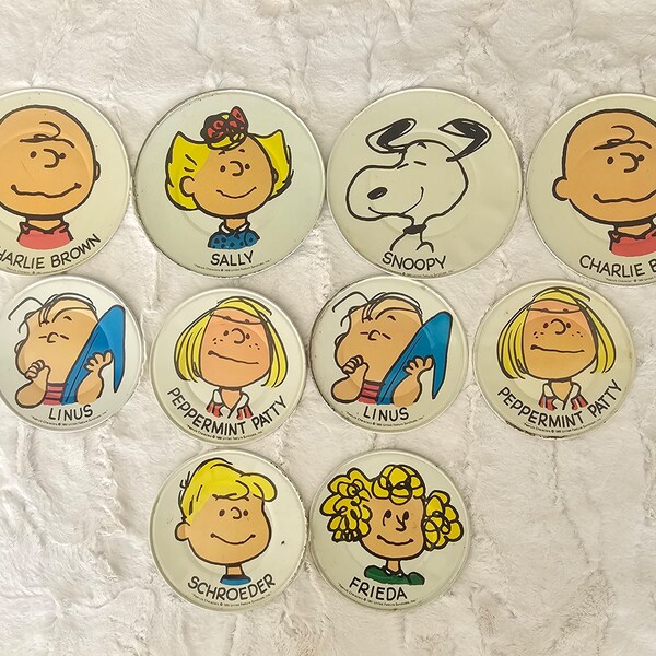 Peanuts Characters - Etsy