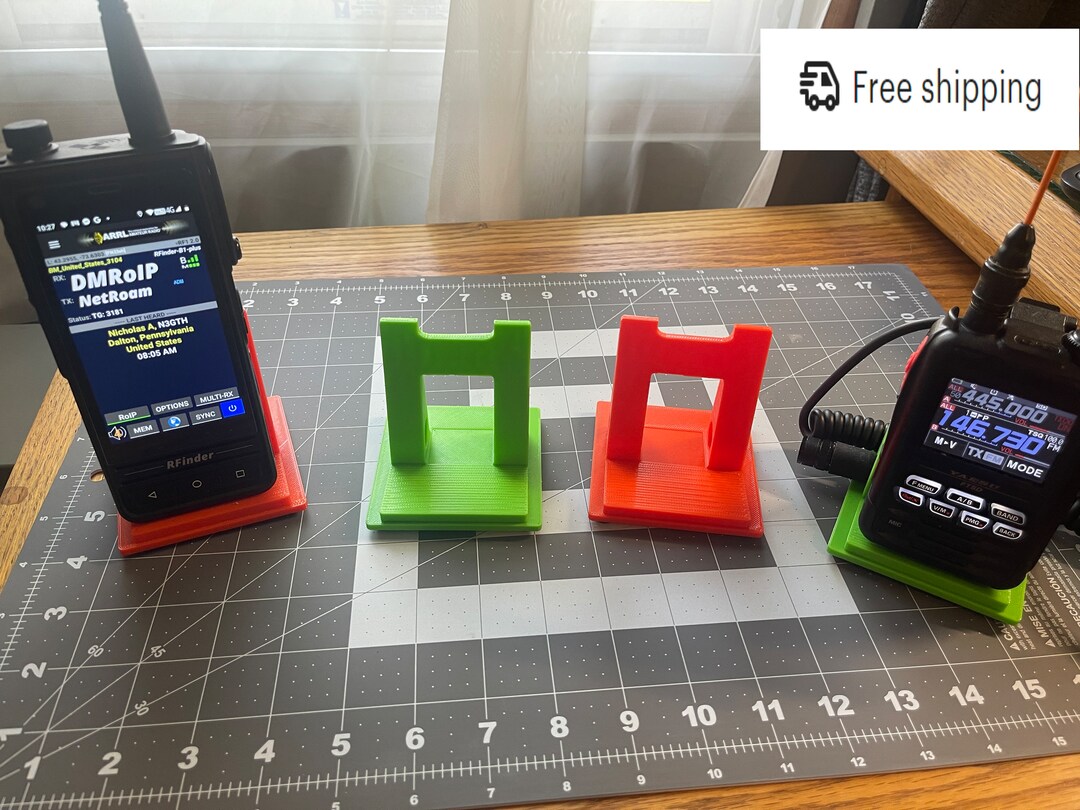Almost Universal Desktop Radio Stand Holder HAM GMRS Public Safety - Etsy