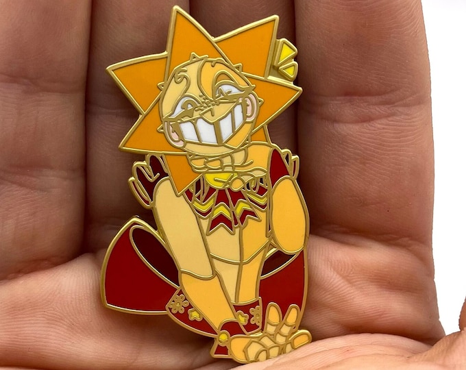 Sundrop FNAF Security Breach Enamel Pin - Etsy
