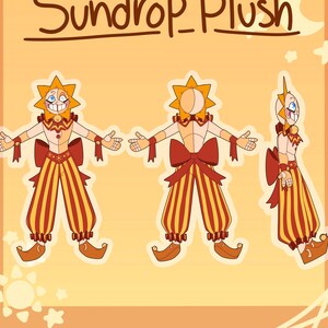 Sundrop FNAF Plushie - Etsy