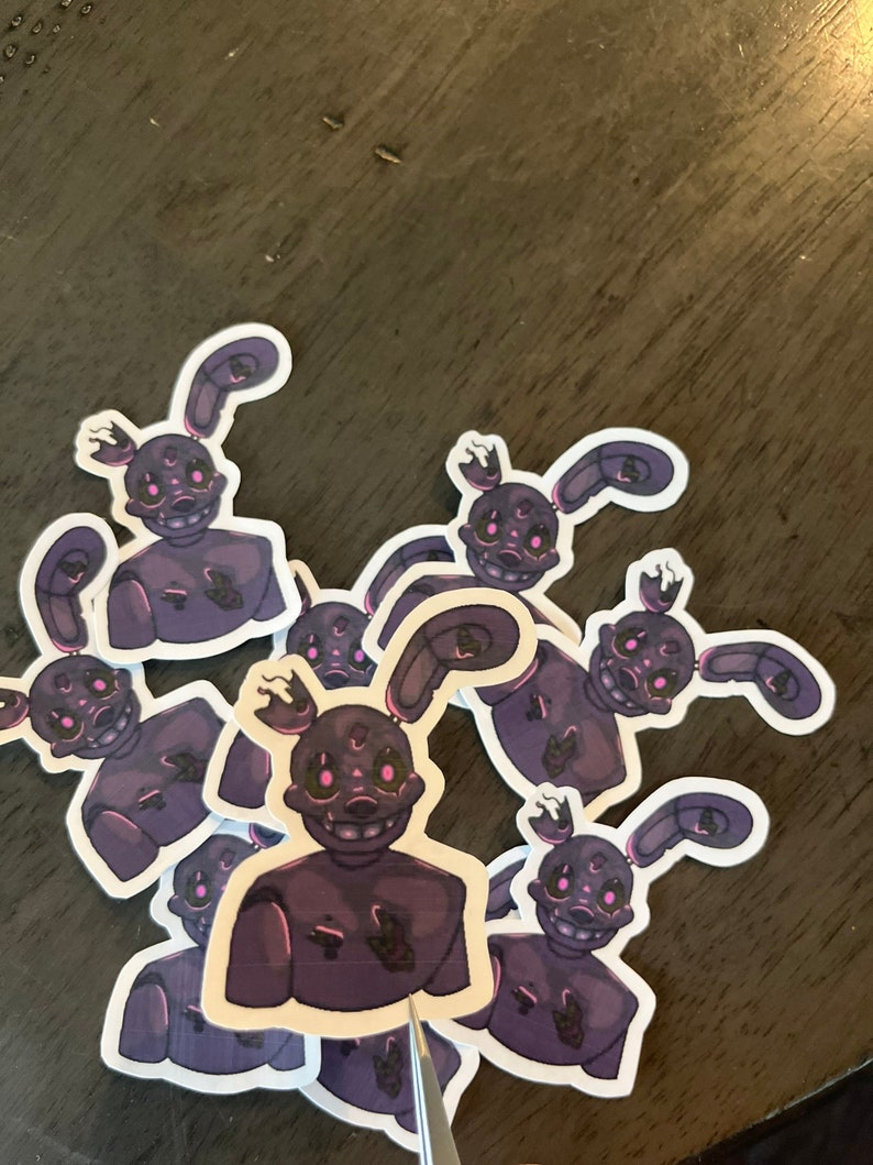 Springtrap Vinyl Sticker - Etsy