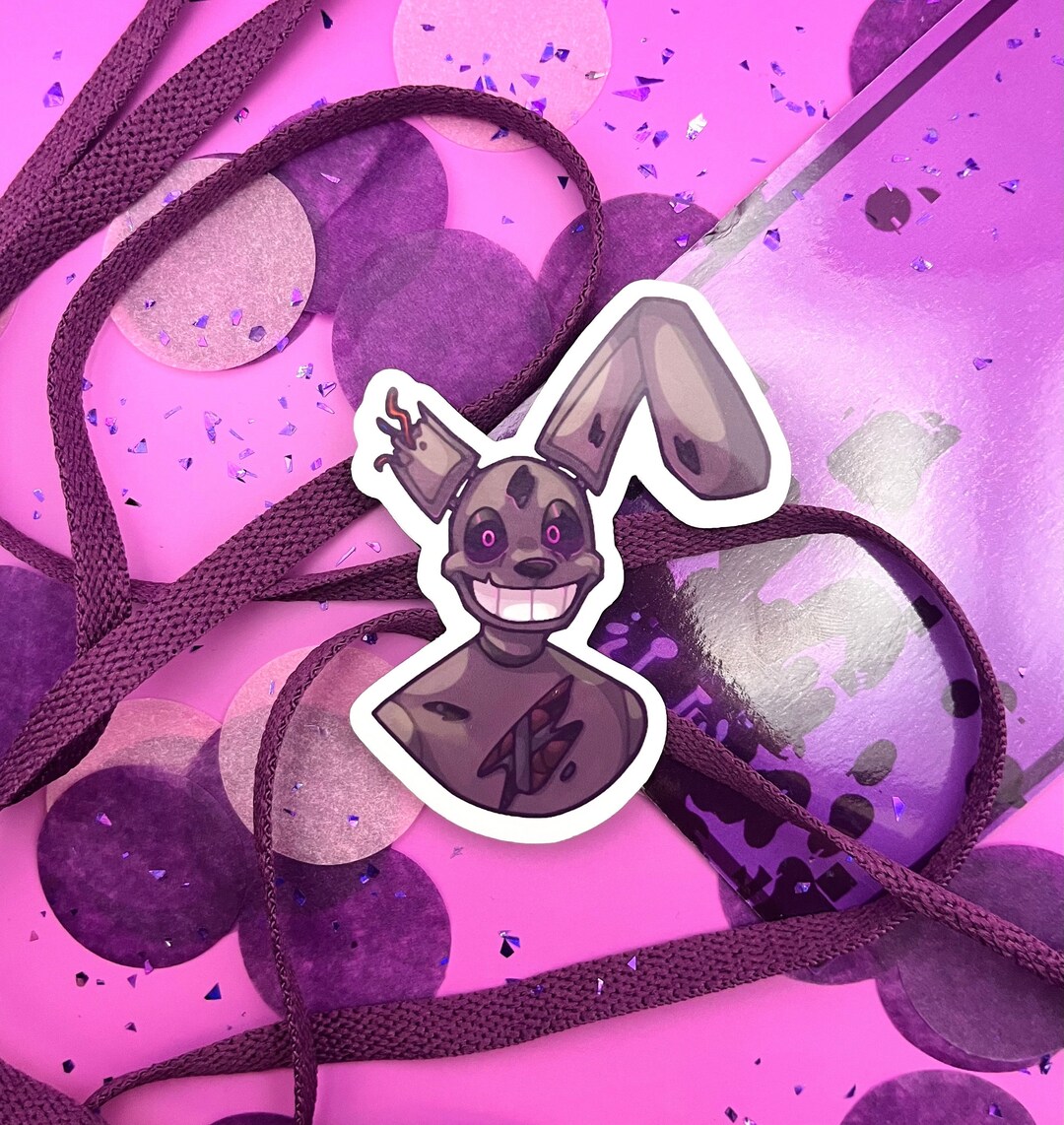 Springtrap Vinyl Sticker *updated Design* - Etsy