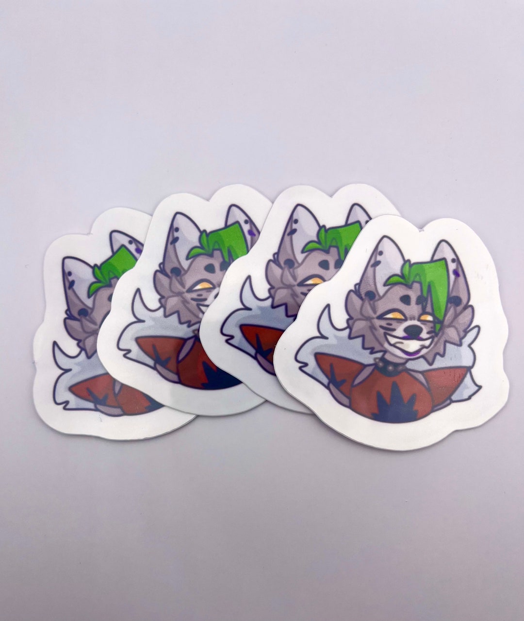 Roxanne Wolf FNAF Vinyl Sticker Set - Etsy