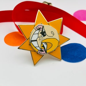 Spinning Sundrop Enamel Pin - Etsy