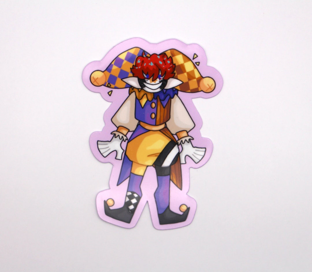 Tiny Clowns Sticker Set - Etsy
