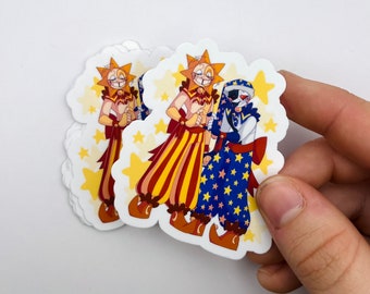 FNAF SB Vanny Holographic Shiny Stickers - Etsy