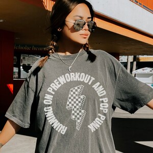 Oversized Gym Pump Cover, Comfort Colors Workout Shirt, Funny Gym Shirt ...