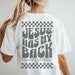 Jesus Has My Back Shirt, Aesthetic Christian Shirts, Trendy Christian ...