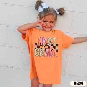 Kids First Grade Shirt, Hello First Grade Shirt, 1st Grade Shirts Girls ...