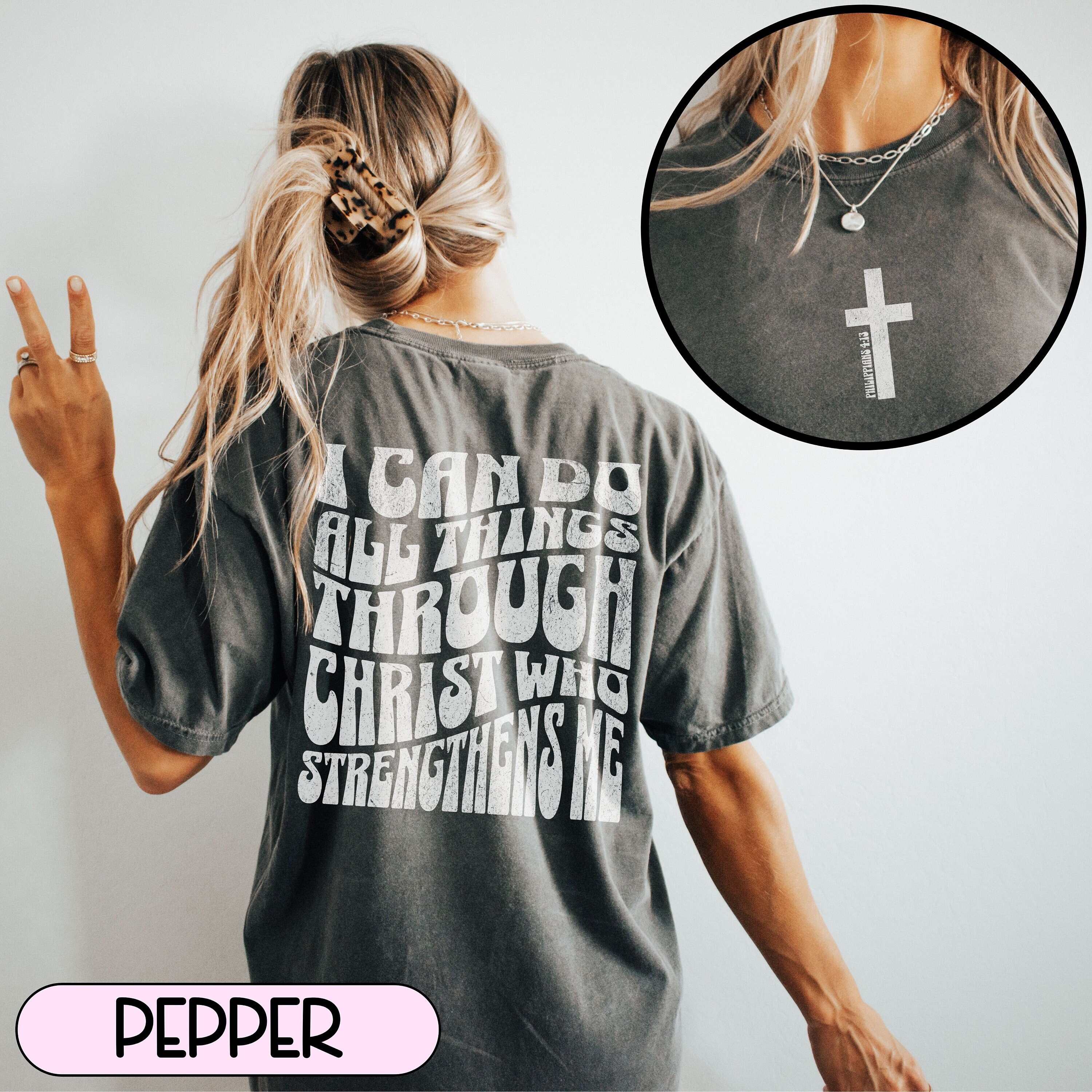 Comfort Colors Christian Pump Cover, Bible Verse Shirt, Jesus Pump ...