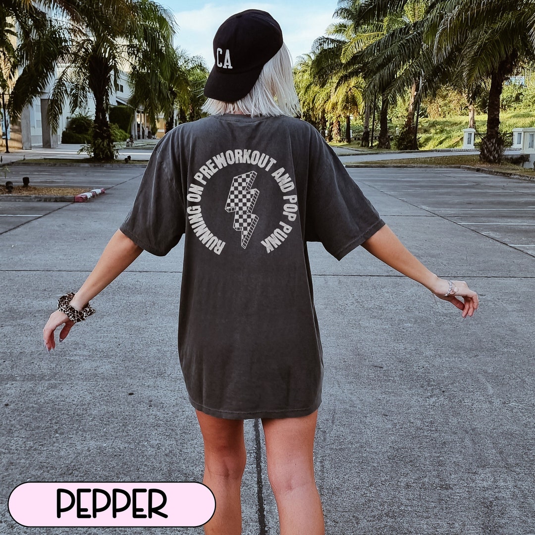 Oversized Gym Pump Cover, Comfort Colors Workout Shirt, Funny Gym Shirt ...