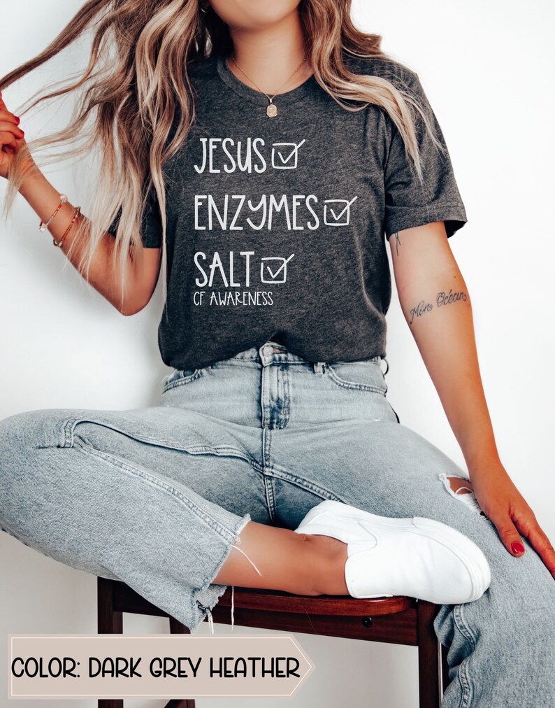 Cystic Fibrosis Shirt CF Awareness T-shirt Purple Ribbon - Etsy