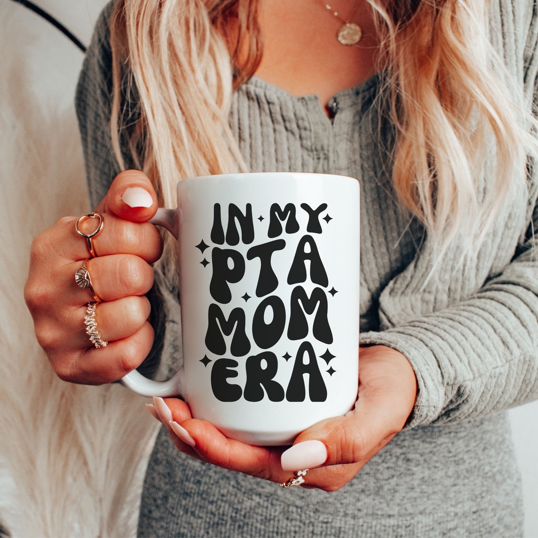 In My PTA Mom Era Coffee Mug, Parent Teacher Association Coffee Mug ...