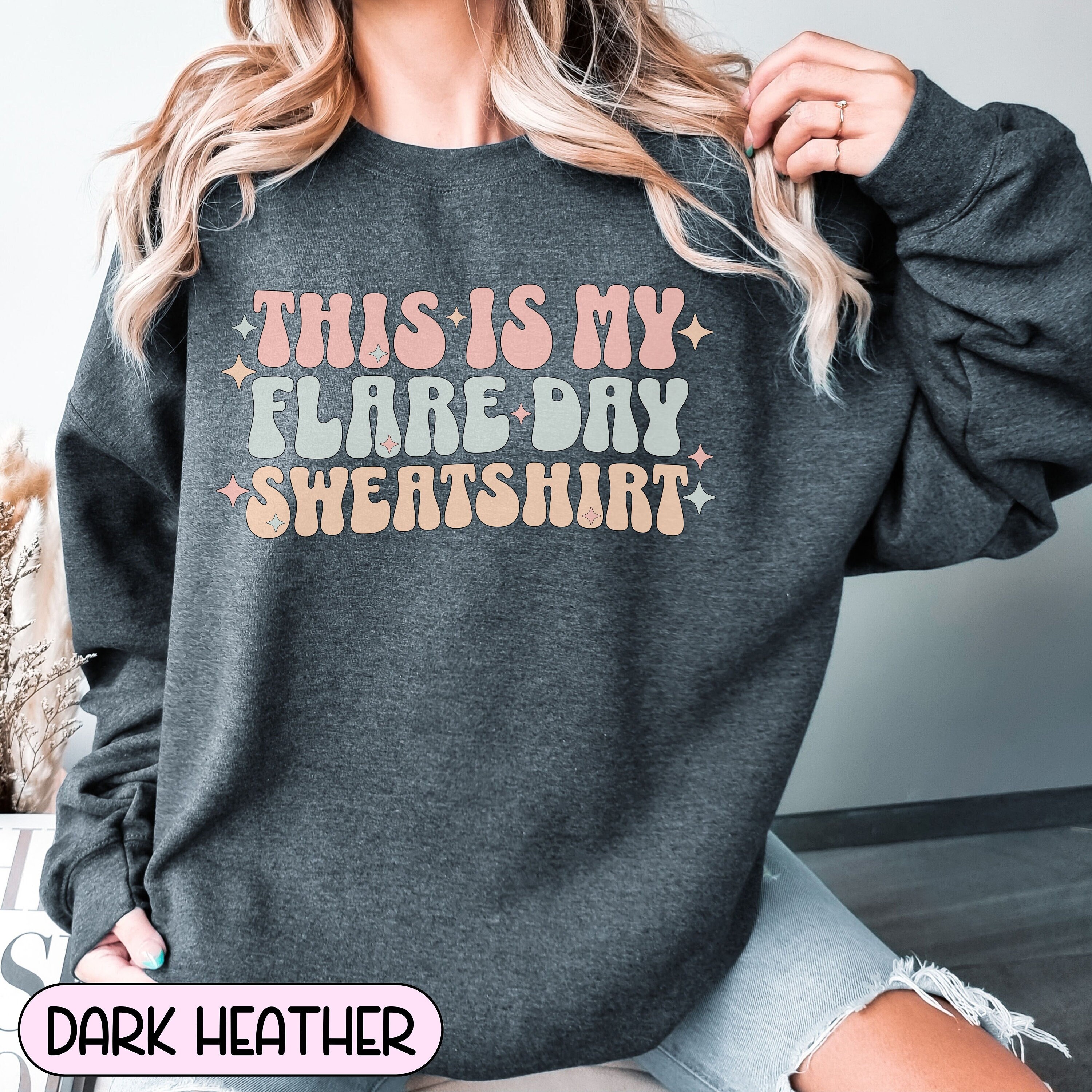 POTS Syndrome Sweatshirt, Flare Day Sweater, Rare Disease Shirt, EDS ...