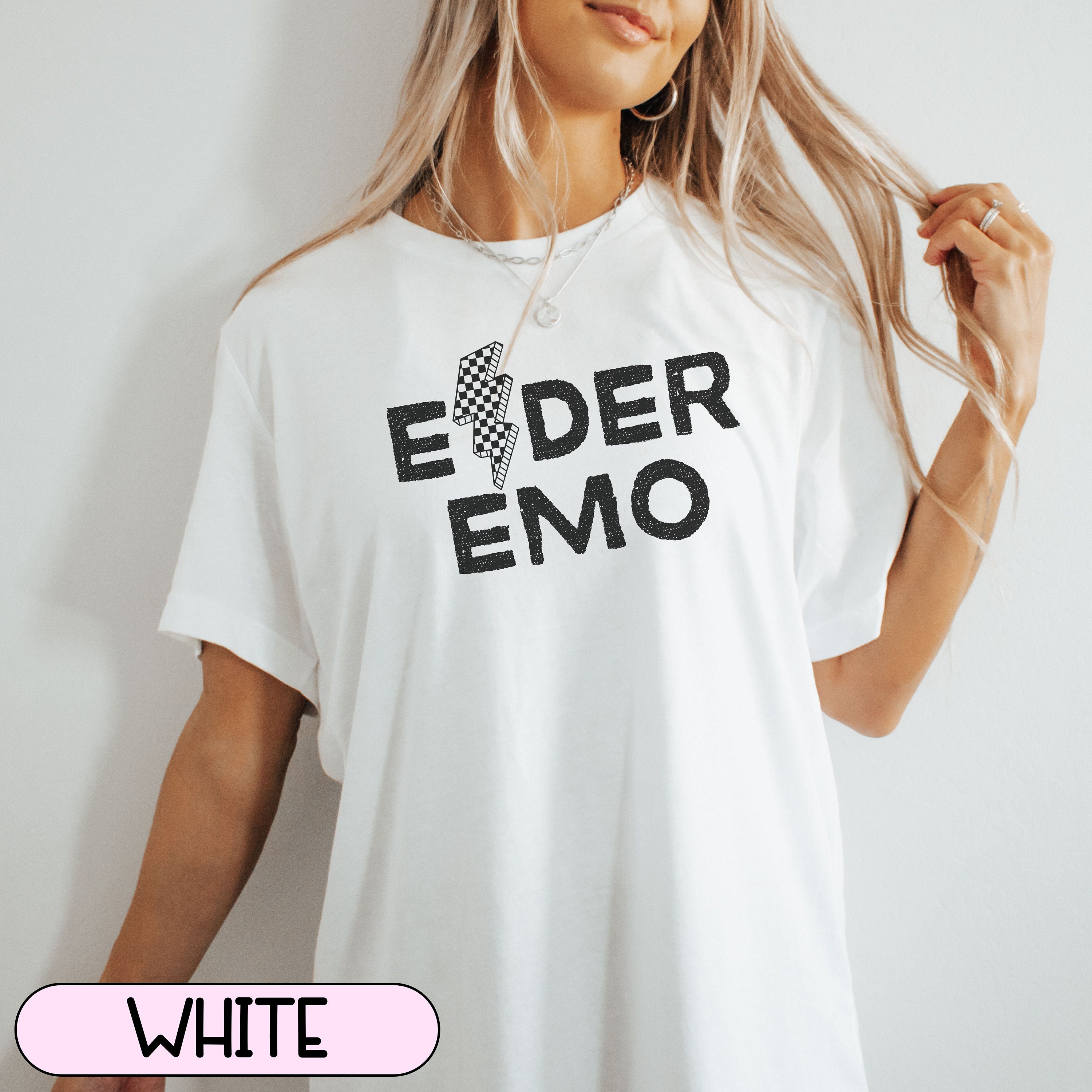 Elder Emo Shirt Emo Gift It Was Never a Phase Emo T-shirt - Etsy
