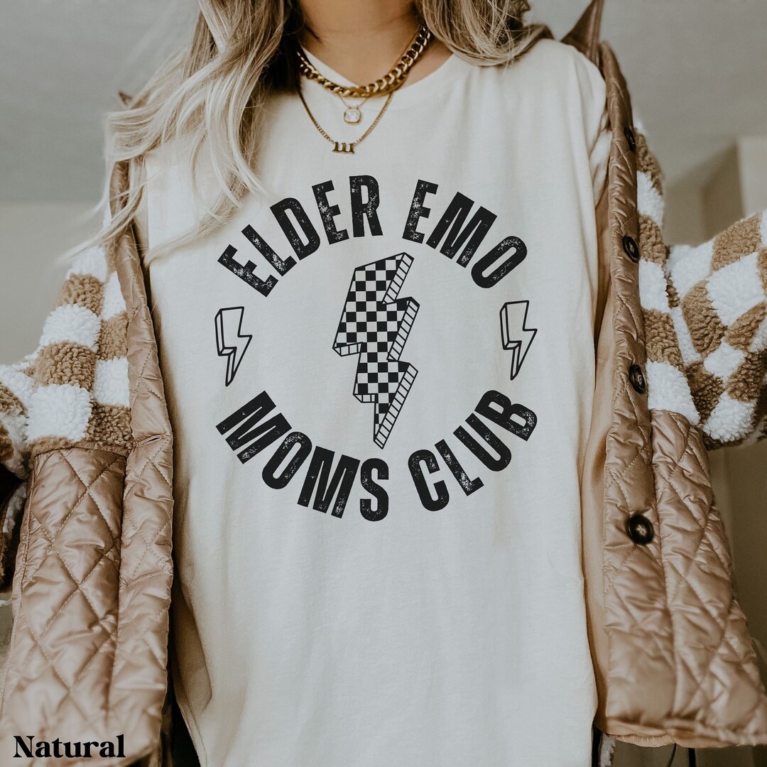 Elder Emo Moms Shirt, Pop Punk Shirt, Elder Emo Gift, Emo Tee, Punk ...