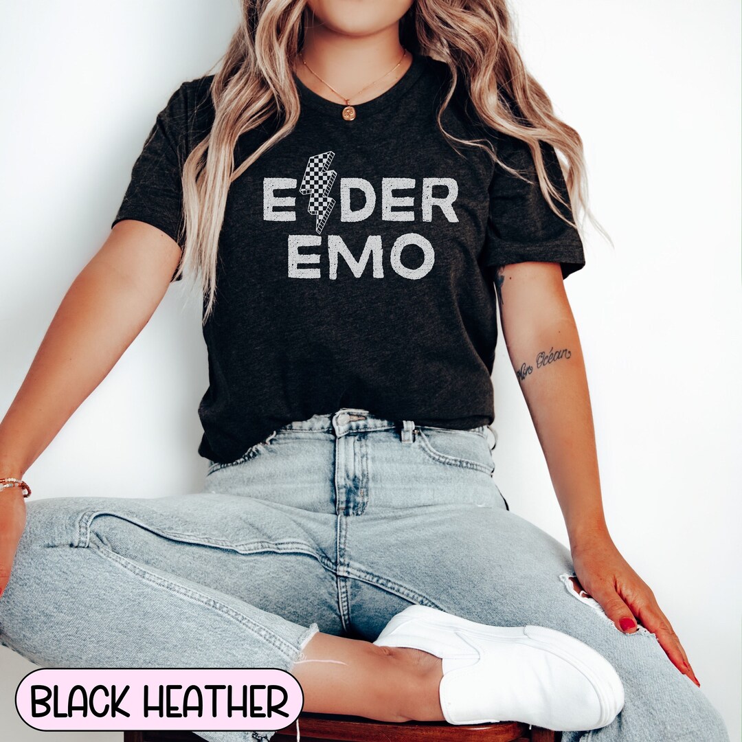 Elder Emo Shirt Emo Gift It Was Never a Phase Emo T-shirt - Etsy