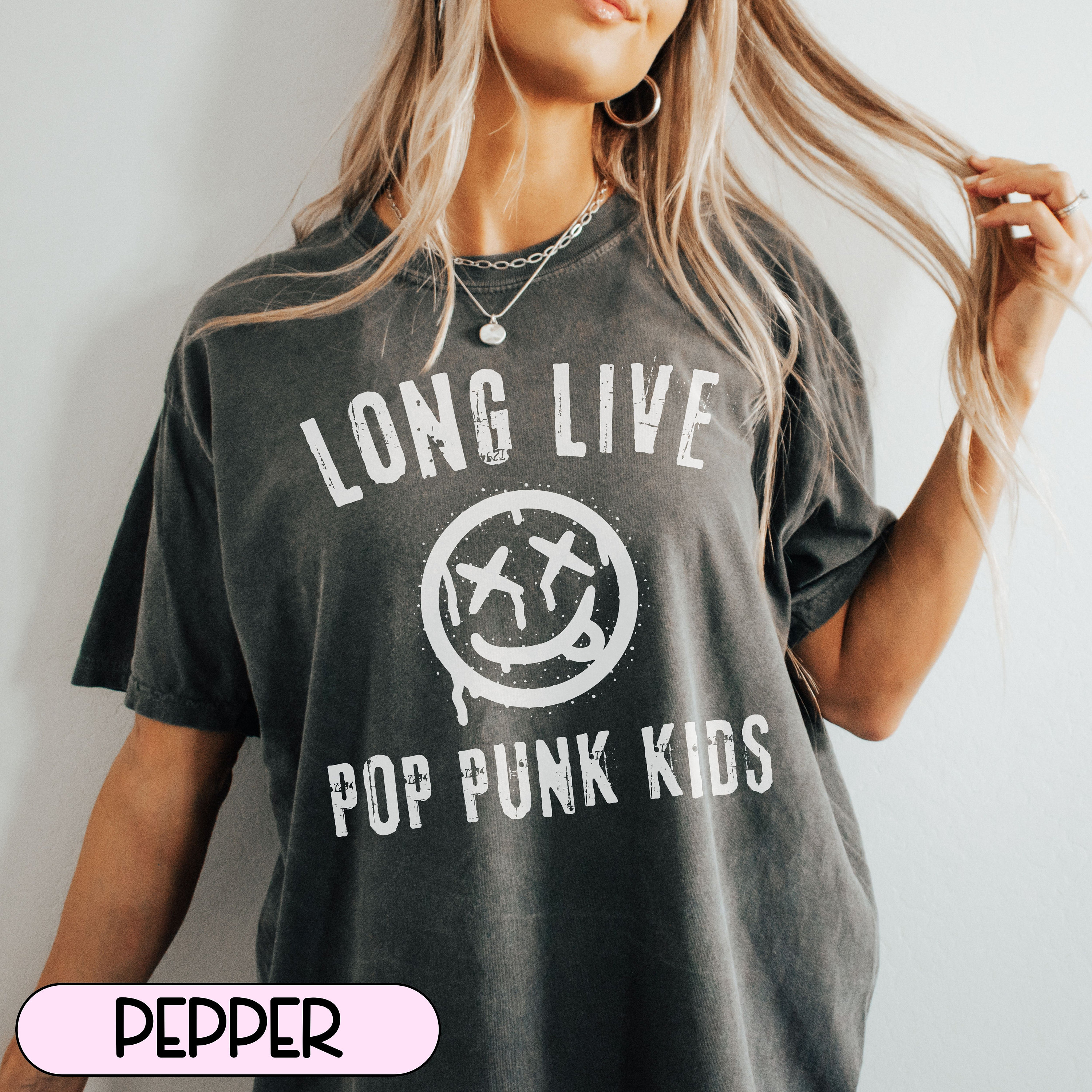 Comfort Colors Pop Punk Shirt, Elder Emo Shirt, Emo Gift, It Was Never ...