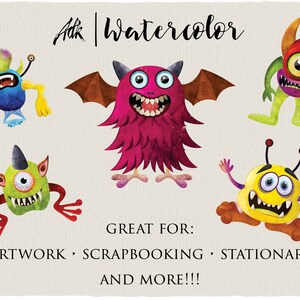 Adorable Monster Maker Clipart Bundle: Create Your Own Creatures ...