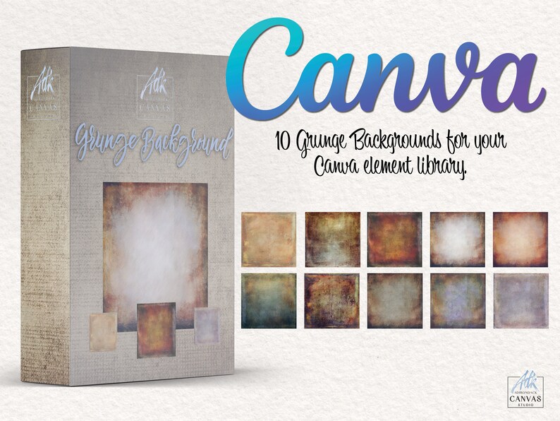 Canva-friendly Artistic Texture Collection Elevate Your Designs - Etsy