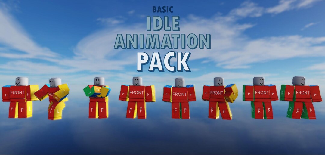 Feezywiz Animations - Basic Idle Animations - Roblox R15 - Etsy