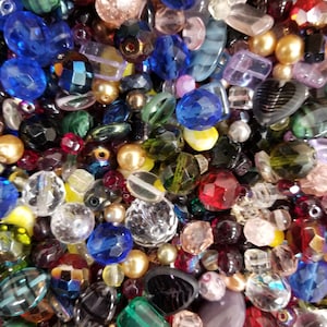 Assorted Glass Beads for Jewelry Making, DIY Work, Arts and Crafts ...