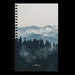 Mountain/alpine Themed 5.5 X 8.5 Spiral Notebook, Adventure Journal ...