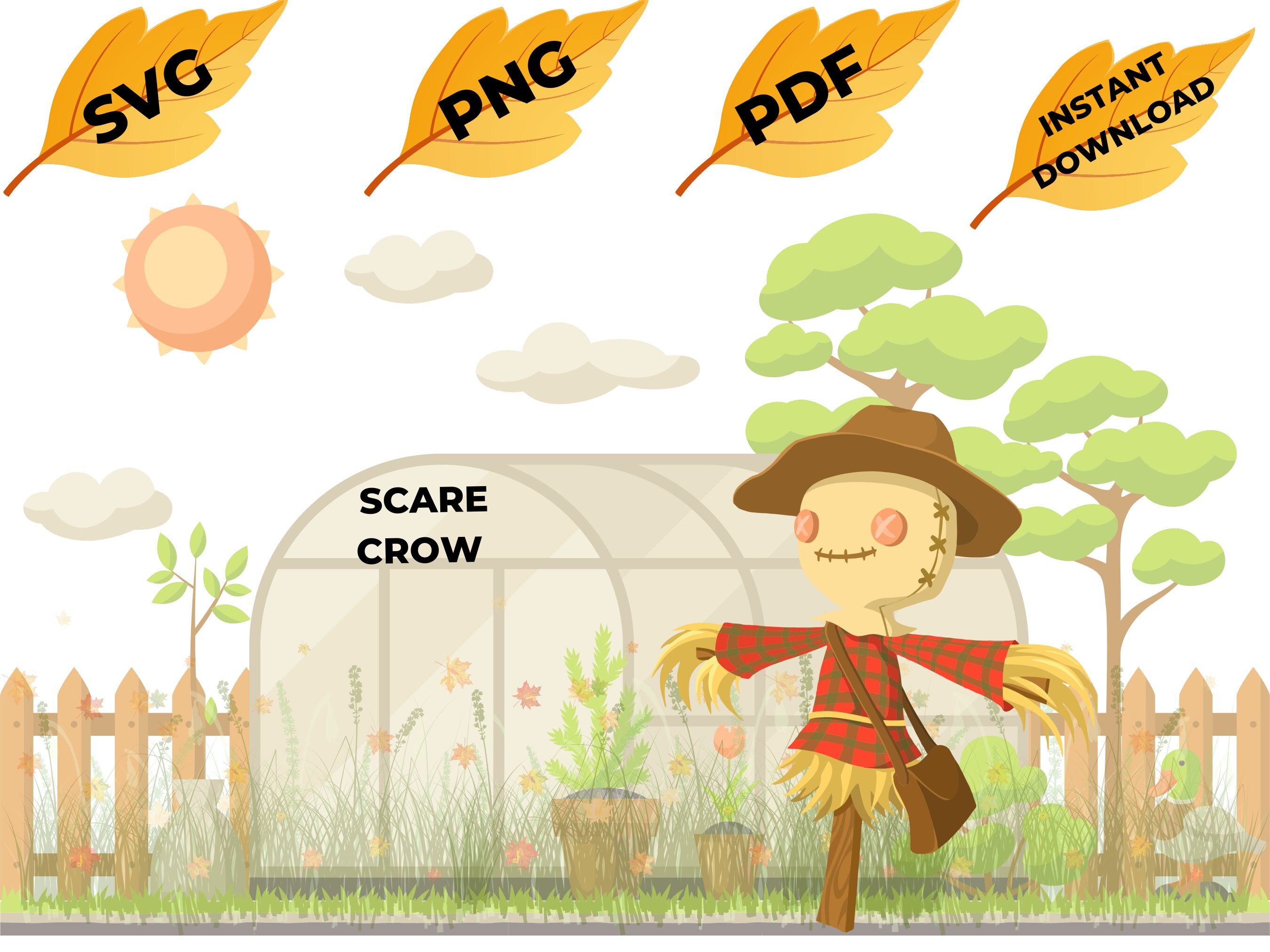 Scarecrow Svg scarecrow Png Scarecrow Clipart Scarecrow Vector ...