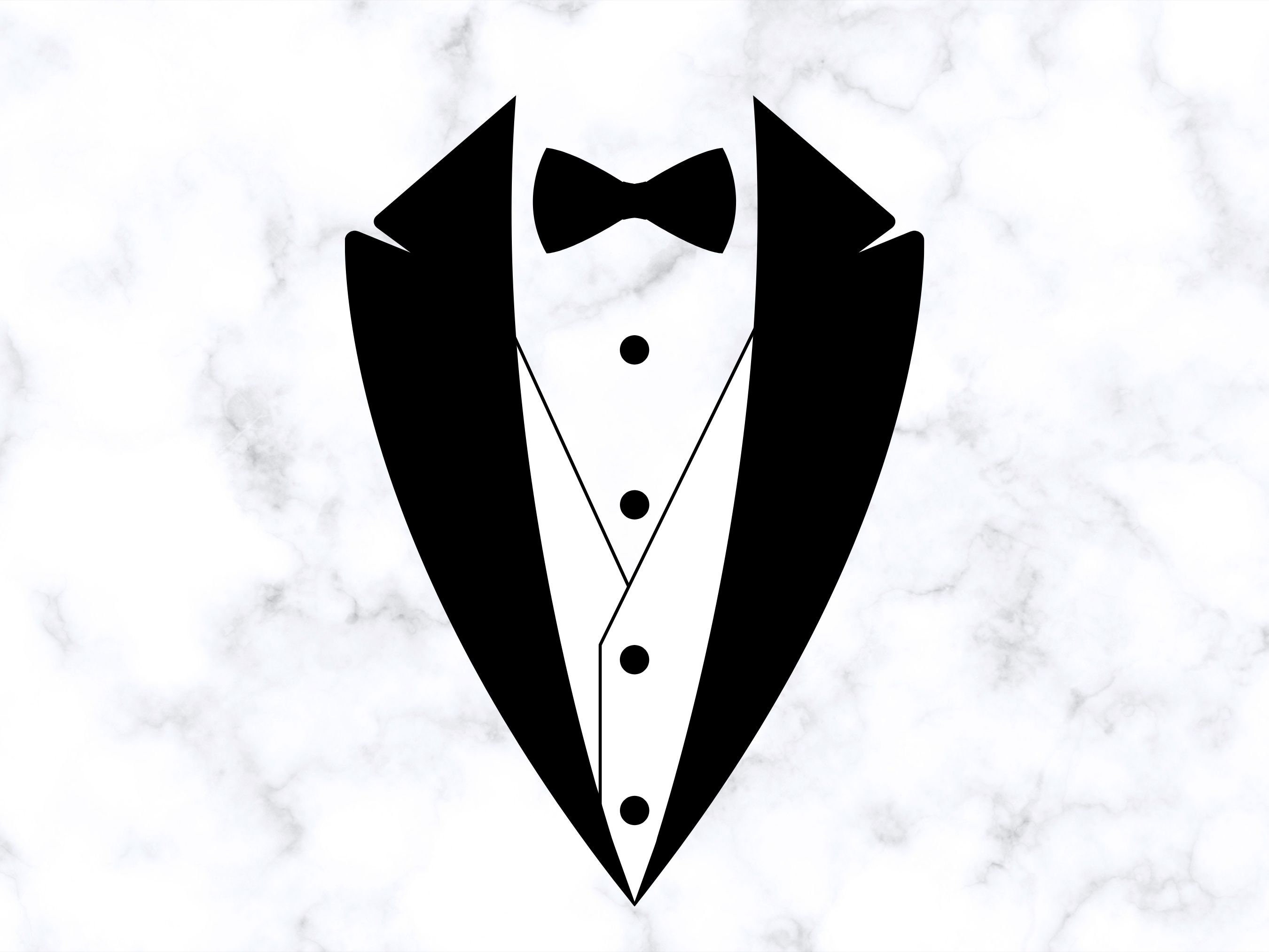 Tuxedo SVG Bundle, Tuxedo SVG, Suit Clipart, Suit Bundle Svg, Tuxedo ...