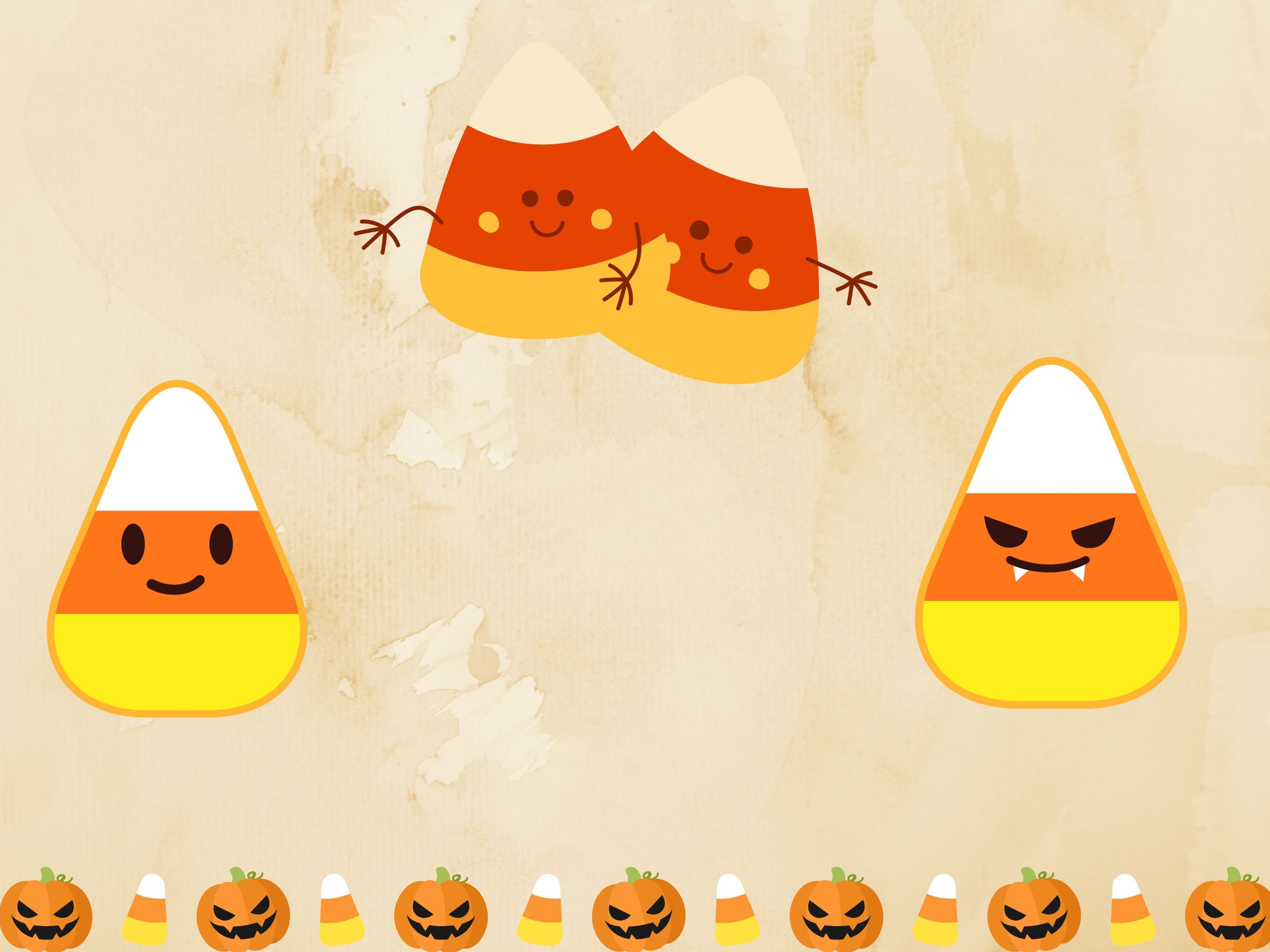 Halloween Candy Corn SVG, Printable Clipart PNG, Cute Kids Cut File ...