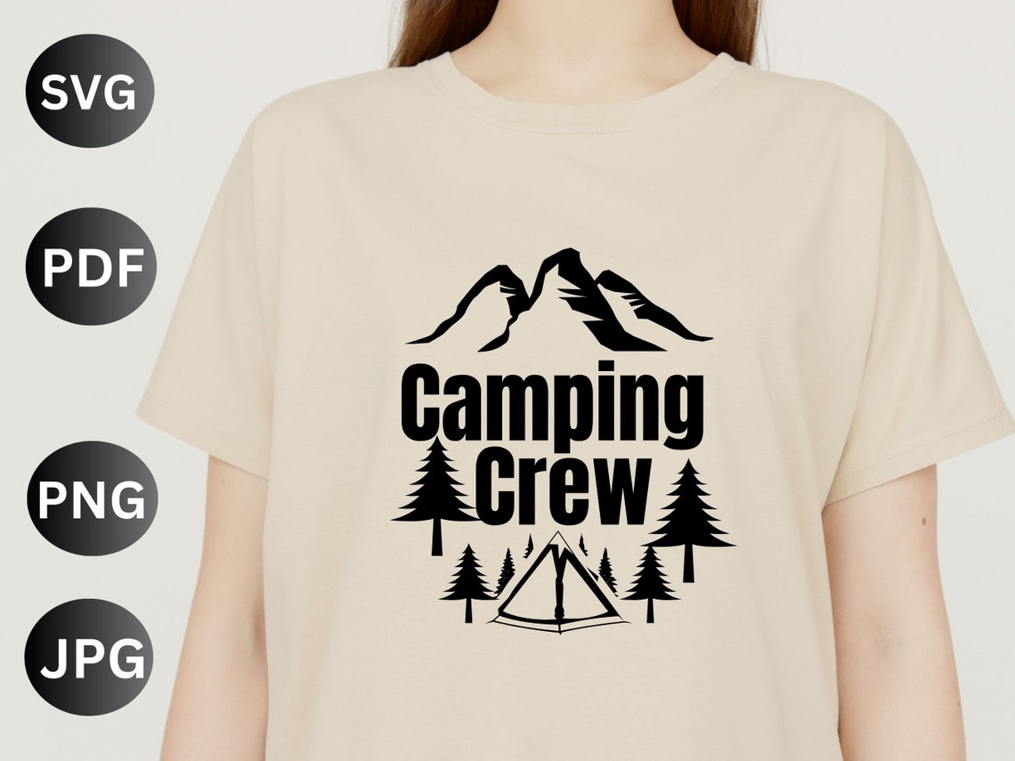 Camping Crew Svg Camps Svg Summer Svg Camping Svg Camping - Etsy