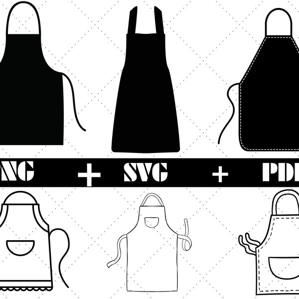 Apron Svg - Etsy