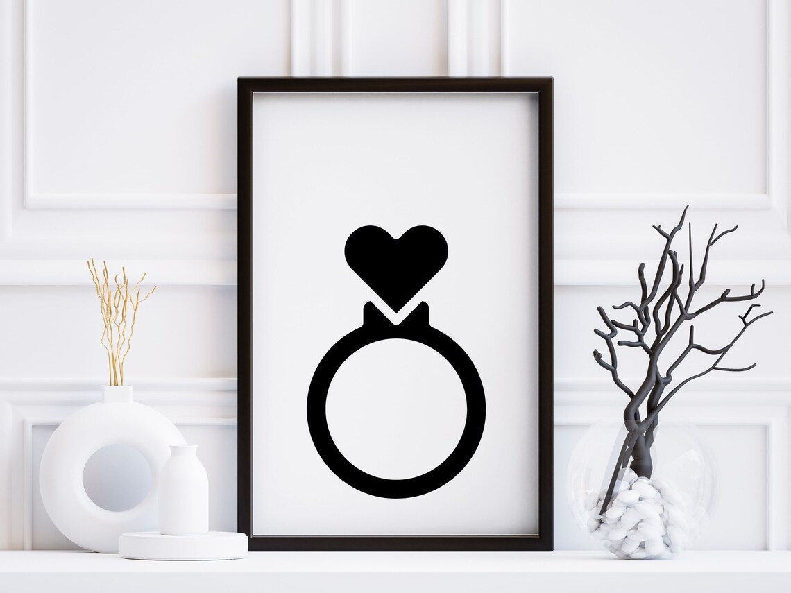 Wedding Ring Svg Ring Svg Wedding Svg Engagement Ring Svg - Etsy