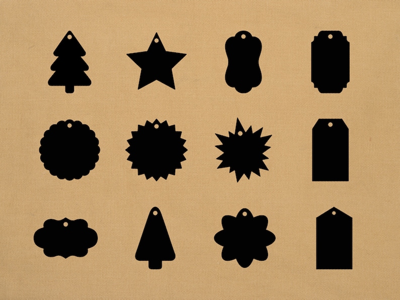 Gift Tag Svg, Gift Tags SVG Bundle, Instant Download, Heart Tags, Label ...