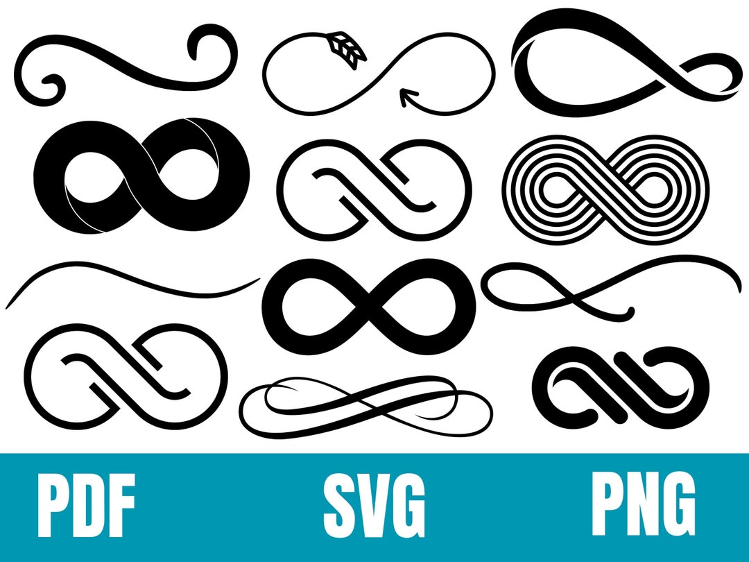 INFINITY SVG BUNDLE, Infinity Svg, Infinity Clipart, Infinity Cut Files ...