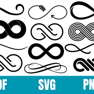 INFINITY SVG BUNDLE, Infinity Svg, Infinity Clipart, Infinity Cut Files ...