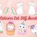 Caticorn SVG, Unicorn SVG, Caticorn Cut File, Crown Svg, Files for ...