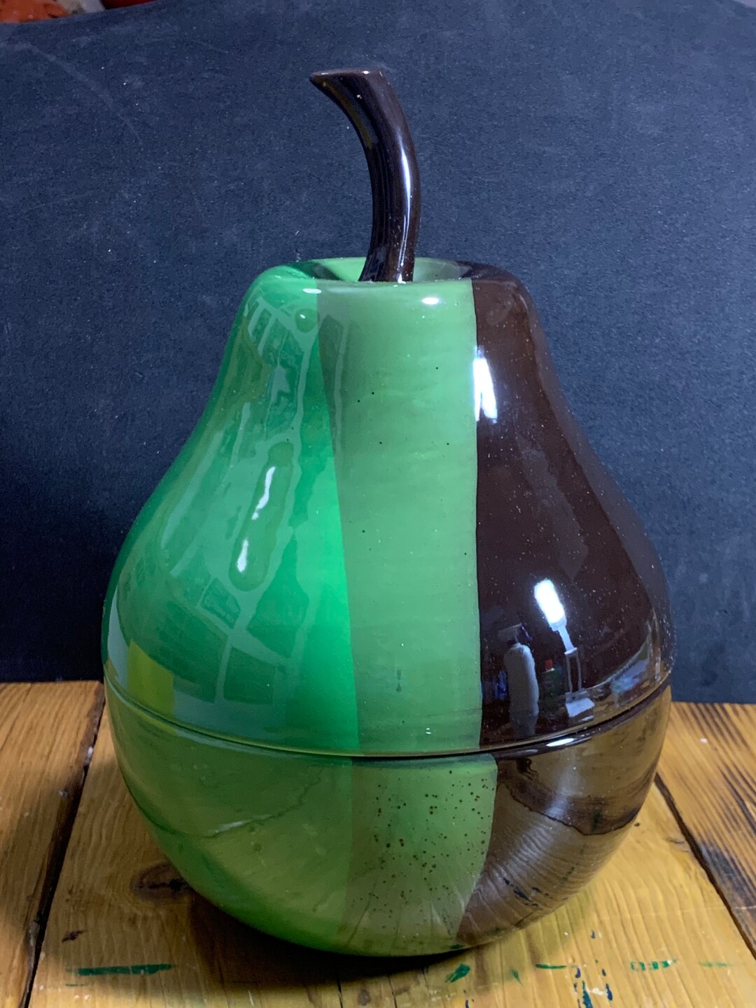 Pop Art Biscuit Jar Pear SIC 80s Artistic Ceramics - Etsy