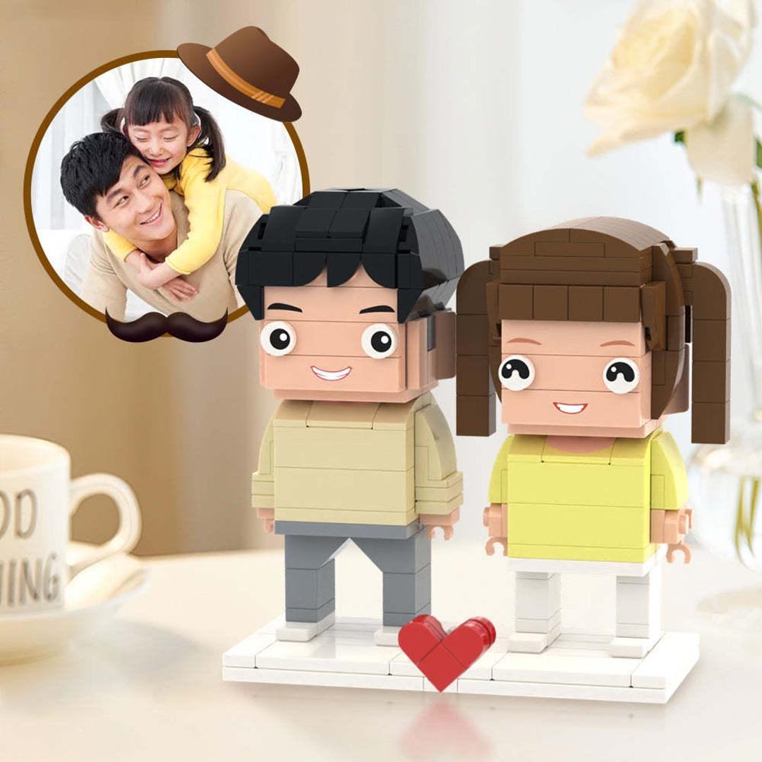 Personalized Brick Couple Figures Full Body Customized Mini Figures ...