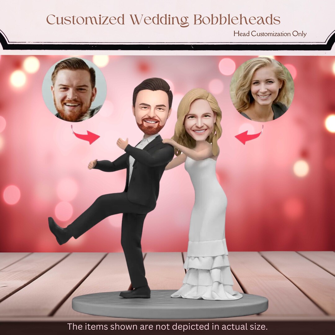 Custom Bobblehead Wedding Custom Bobblehead Custom Wedding Bobblehead ...