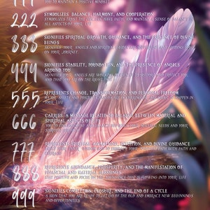 Angel Number Unveiled: Vertical Version Understand Our Spirit Guides ...