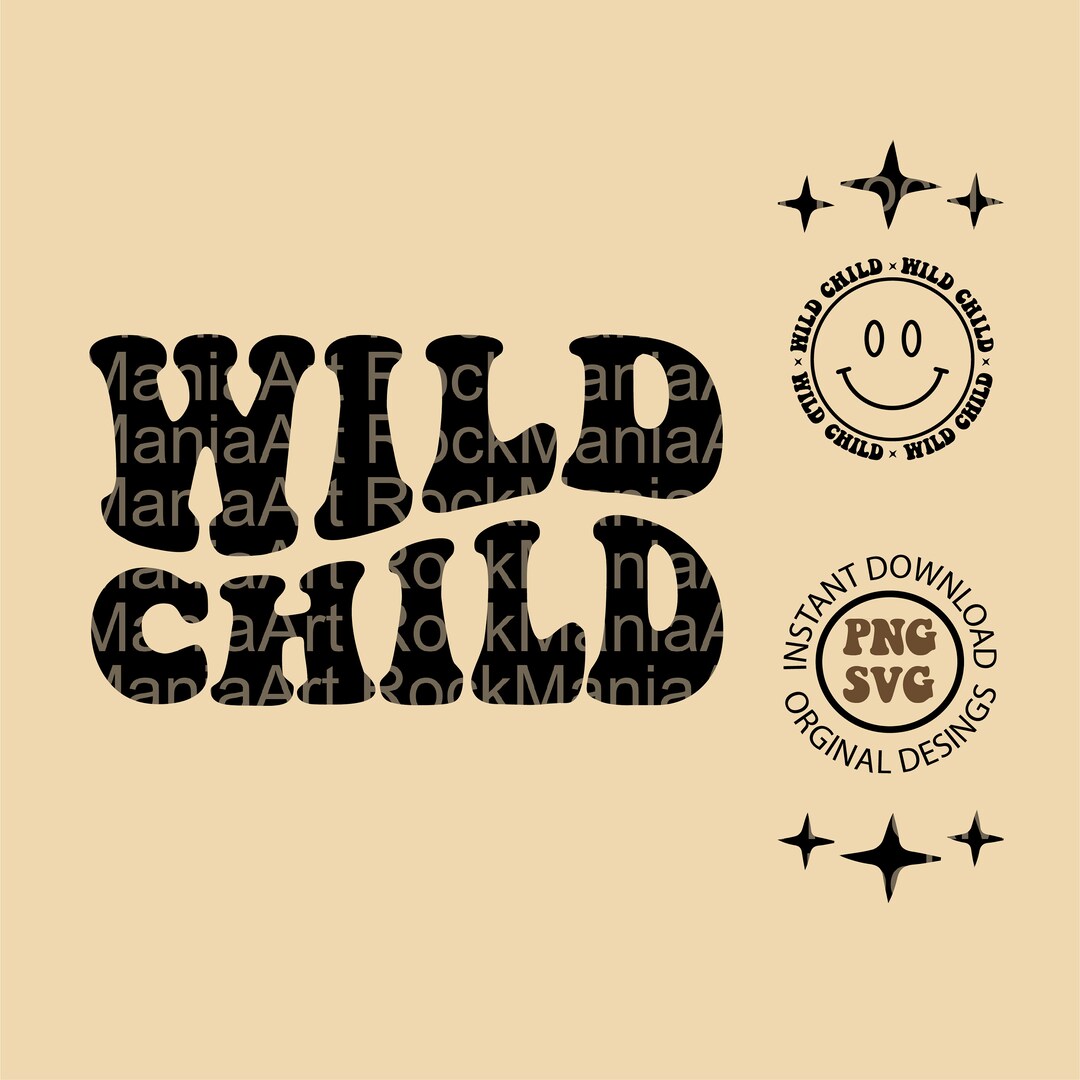 Wild Child, Wild Child Svg, Wild Child Png, Child, Child Svg, Child Png ...