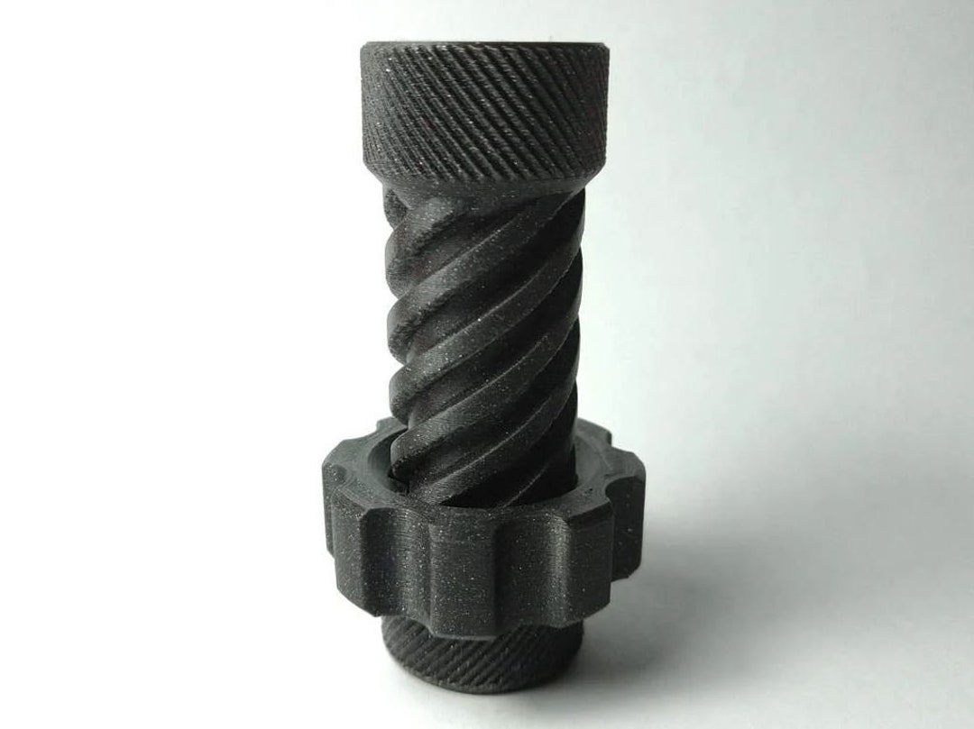 Multi-start Thread Screw With Trapped Nut 3D Printed Tiktok Toy for ...