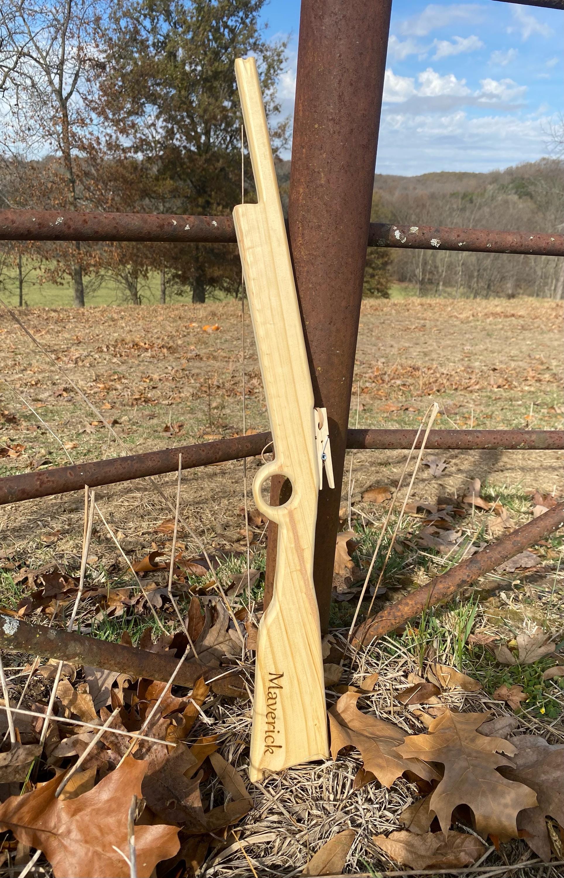 Personalized Rubber Band Gun, Toy Gun, Wood Toy, Rubber Band Rifle - Etsy