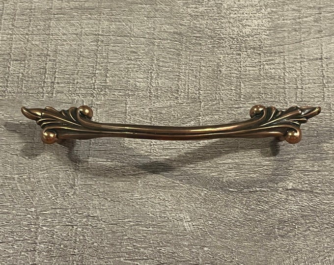Vintage French Provincial Brass Bridge Drawer Pull - Individually ...