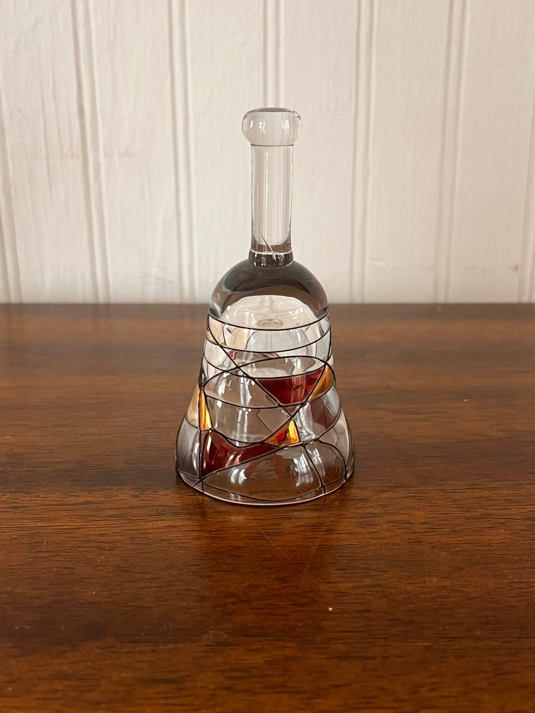 Colorful Stained Glass Candle Snuffer - Retro Mosaic Design - Partylite ...