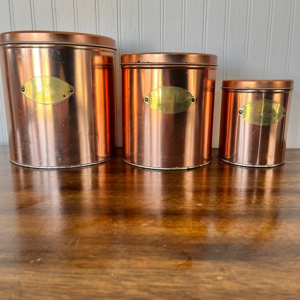 Copper Containers - Etsy