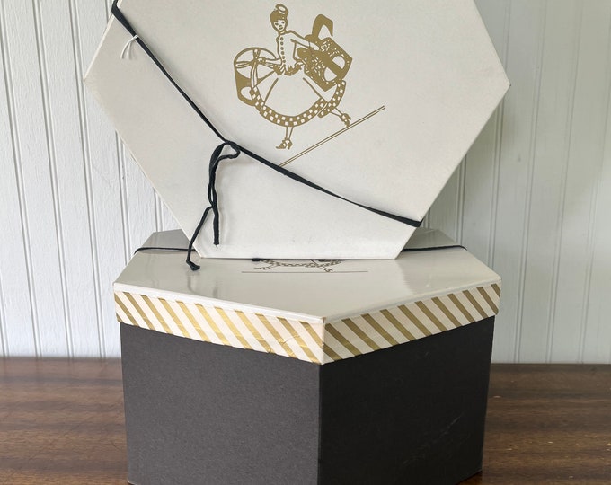 Art Deco Hat Box - Vintage Hat Box - Individually Priced - Adorable ...